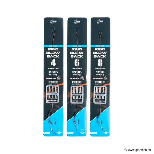 Montage de Pêche Kevin Nash avec Skinlink Semi-Stiff